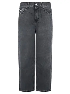 ARTE Heart Pocket Wide Leg Jeans