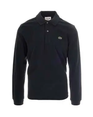 Lacoste Long Sleeve Piqué Polo Shirt - Dark Varech