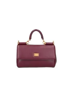 Dolce & Gabbana Top Handle Leather Satchel