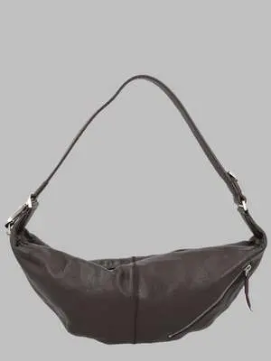 LEMAIRE LEMAIRE Leather Shoulder Bag Brown