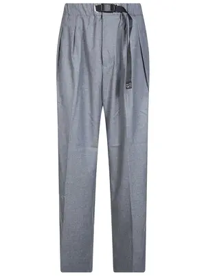 WHITE SAND Technical Flannel Pants - Grigio