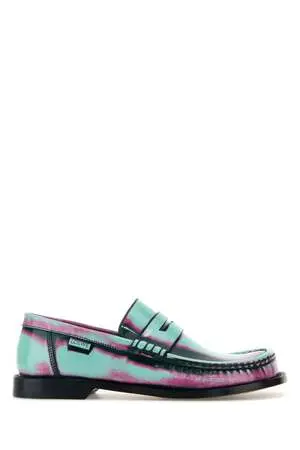 Loewe Mini Leather Campo Loafers - Multicoloured