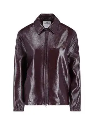COURREGES Shiny Zip-up Jacket