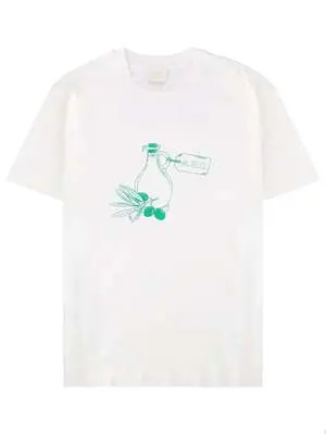 A.p.c. Graphic Cotton T-shirt - White