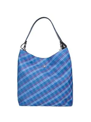 VIVIENNE WESTWOOD Plaid Hobo Shoulder Bag