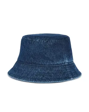 ANINE BING Nicks Denim Bucket Hat