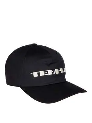 Rick Owens Embroidered Visor Cap - Nero