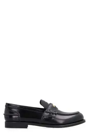 Miu Miu Leather Loafers