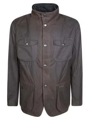Barbour Ogston Wax Jacket For - Nero