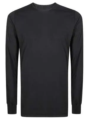 Rick Owens Level Long Sleeve T-shirt - Nero