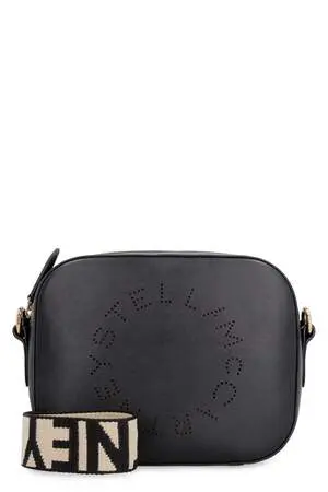 Stella McCartney Logo Crossbody Camera Bag - Black