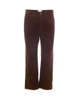 MARANT ETOILE Corduroy Straight-leg Pants