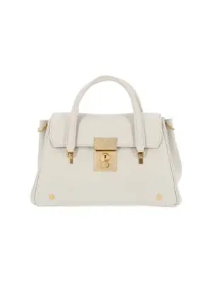 Thom Browne Top Handle Satchel Bag - White