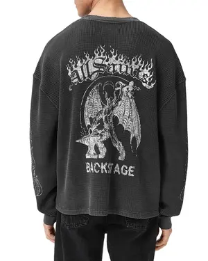 ALLSAINTS Incendo Long Sleeve Crewneck Tee