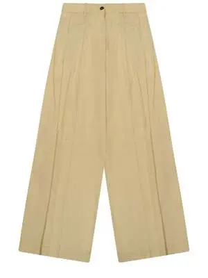NINE:INTHE:MORNING Cotton Blend Tailored Trousers