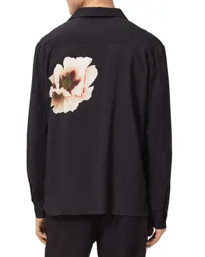 ALLSAINTS Floraison Floral Graphic Shirt