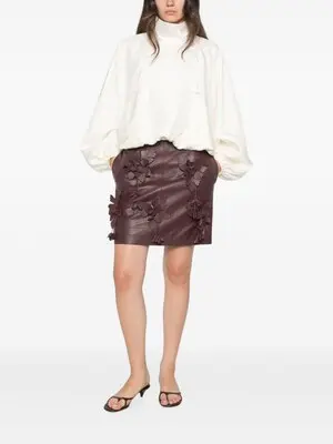 Alberta Ferretti Textured Skirts