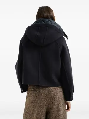 Brunello Cucinelli Wool And Cashmere Jacket With Removable Inner Vest