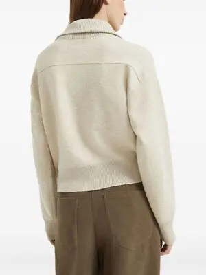 Brunello Cucinelli Cashmere Zip-up Cardigan