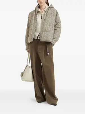 Brunello Cucinelli Cashmere Zip-up Cardigan
