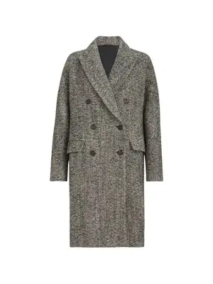 Brunello Cucinelli Wool Double-breasted Coat