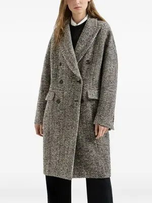 Brunello Cucinelli Wool Double-breasted Coat