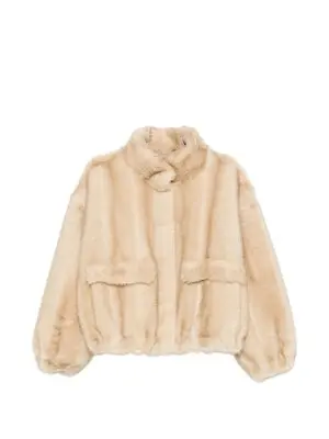 Apparis Iris Faux Fur Bomber Jacket