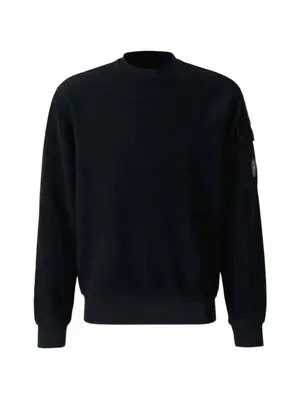 C.P. COMPANY Cotton Crewneck Sweatshirt - Black