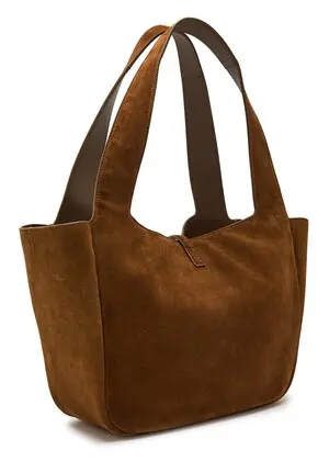 Saint Laurent Bea Suede Tote Bag