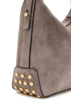TOD'S Mini Suede Top Handle Bag