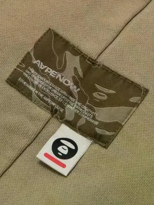 AAPE BY *A BATHING APE Moonface Patch Embroidered Track Pants