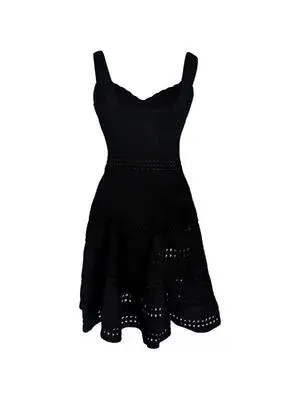 Maje Pointelle A-line Dress