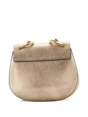 Chloé Drew Leather Mini Crossbody Bag - Gold