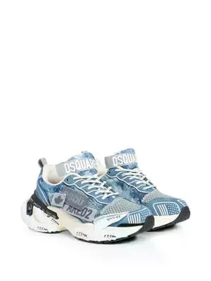 Dsquared2 Denim Monogram Sneakers