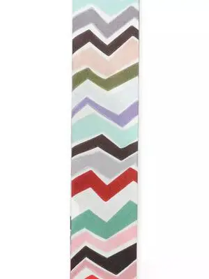 Missoni Zigzag-print Scarf - Purple