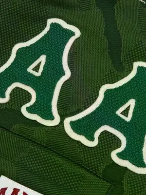 AAPE BY *A BATHING APE Moonface Logo Patch Cardigan