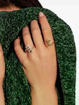 U LOS ANGELES U Duo Diamond Ring