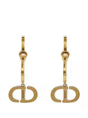 Dior Clair D Lune Crystal-embellished Drop Earrings