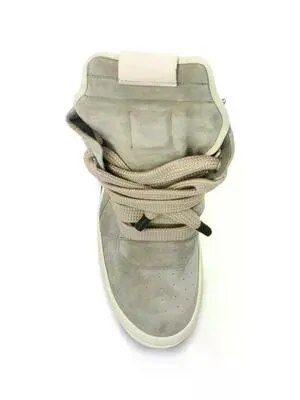 Rick Owens Jumbolace Geobasket Sneakers