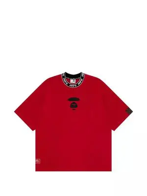 AAPE BY *A BATHING APE Moonface-print T-shirt