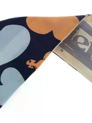 VIVIENNE WESTWOOD Orb-print Heart-pattern Scarf