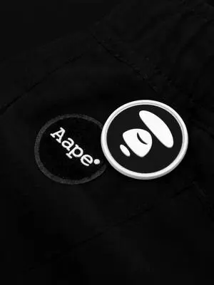 AAPE BY *A BATHING APE Moonface Belted Cargo Shorts
