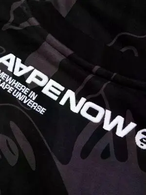 AAPE BY *A BATHING APE Moonface-patch Camo Sweatshirt