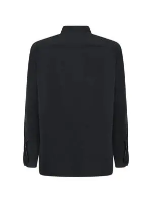 Giorgio Armani Mandarin-collar Long-sleeve Shirt