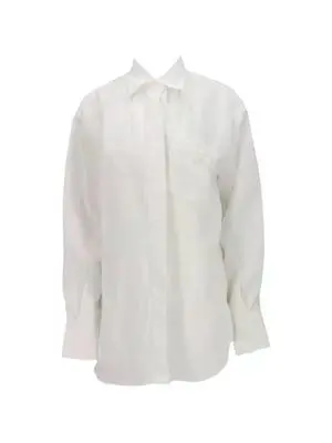 ISAIA Concealed-button Long-sleeve Shirt