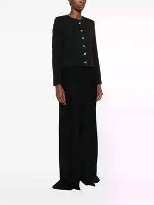 TWINSET Heart-button Scalloped Jacket