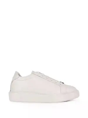 Isaia Logo-embroidered Platform Sneakers