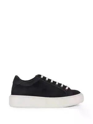 Isaia Lace-up Suede Sneakers
