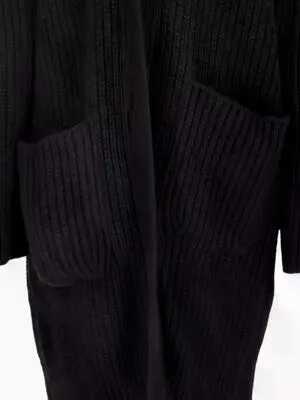 Isaia Ribbed-knit Shawl-lapel Coat