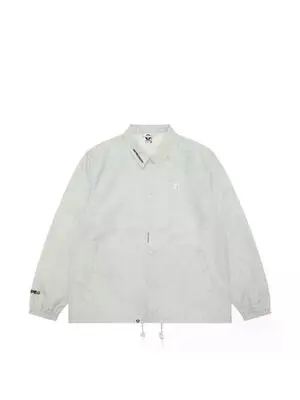 AAPE BY *A BATHING APE Aapenow Logo-patch Jacket - Grey